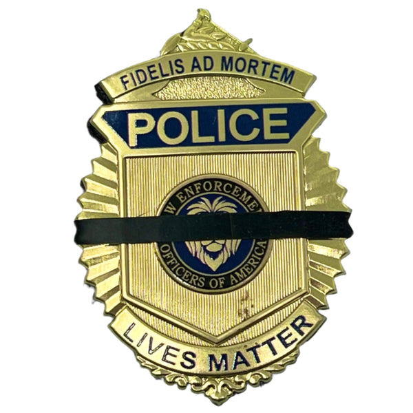 Badgeart Perfect Fit Mourning Bands 1/4" Inch for 42-60 mm Wide Badges ...