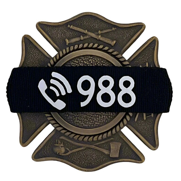 Suicide Prevention Call 988 Awareness Mourning Band – Mourning Bands